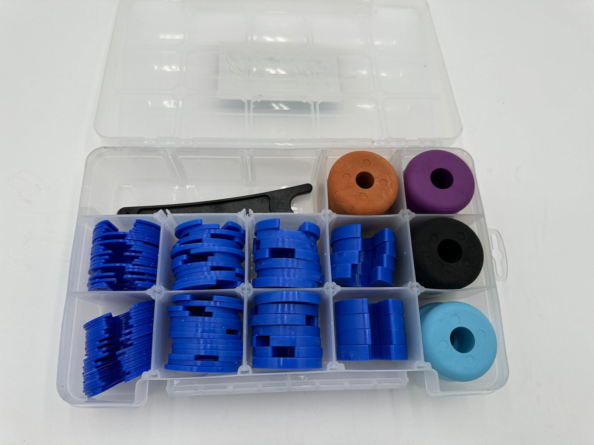 Complete Shock Shim and Bump Stop Kit — CSR Performance Parts